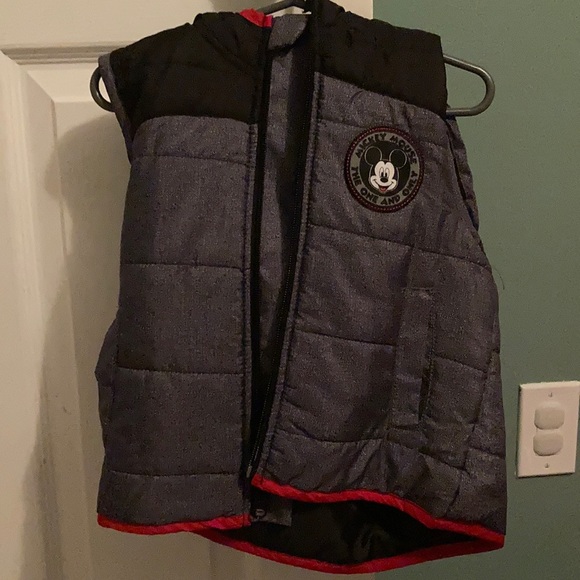 Disney | Jackets & Coats | Mickey Mouse Vest | Poshmark
